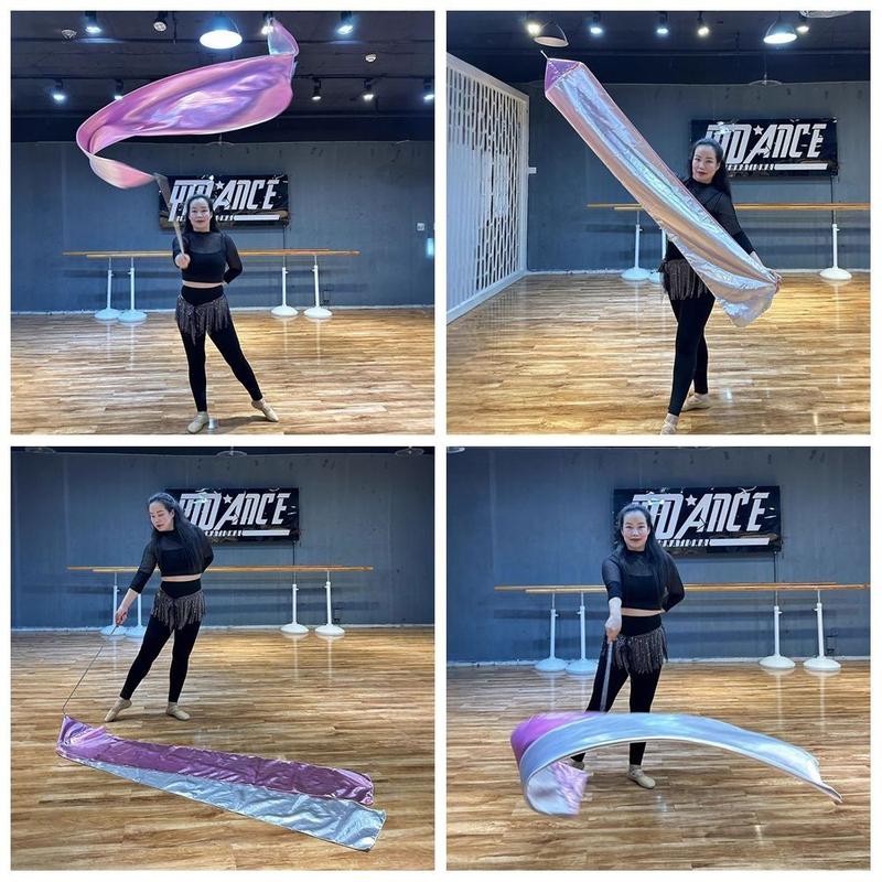 inballp New with Telescopic Sticks Belly Dance Accessories Props ...