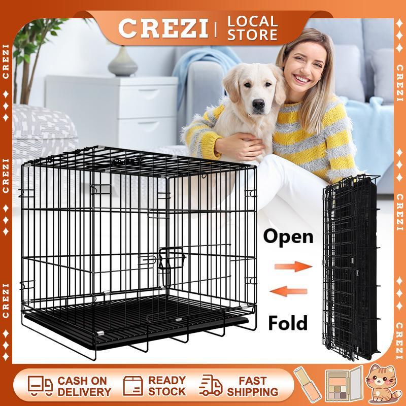Pet Cage Kulungan Ng Pusa Foldable for Small Medium Large Dogs - TikTok ...