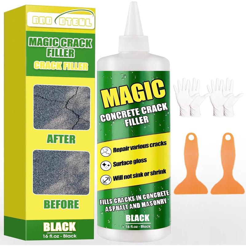 Magic Crack Filler for Concrete - to Fill and Repair Cracks - TikTok Shop