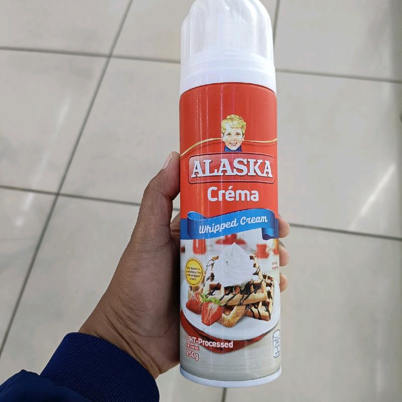 Alaska Whipped Cream 250g Creme Baking - TikTok Shop Philippines