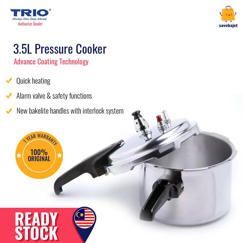 Trio Periuk Tekanan (3.5 L) TPC1835 Pressure Cooker TPC-1835 - TikTok ...