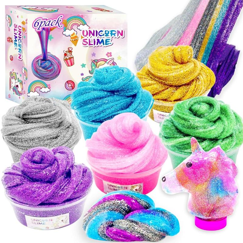 Sparking Galaxy Slime,Unicorn Galaxy Slime Unicorn Colors Slime ...