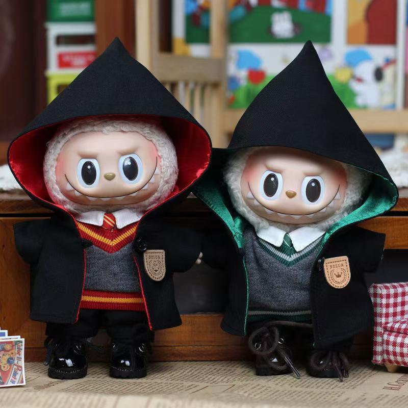 Handmade Labubu Doll Clothes | Inspired Wizard School Uniform Set ...