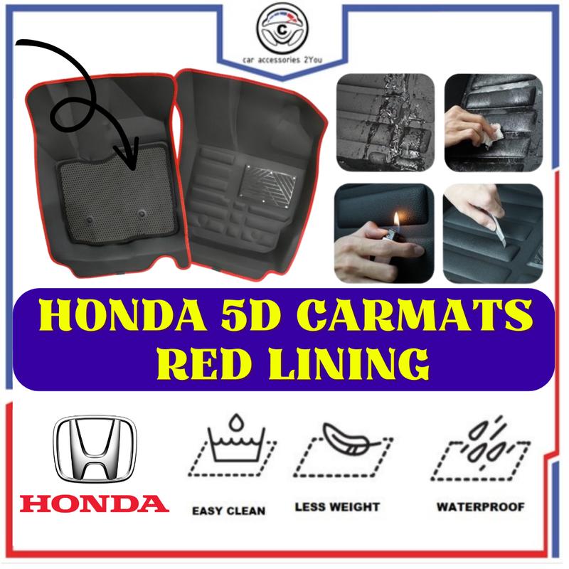 5D Carpet HND Red Lining Full Set / 5D Carpet 2 Layer BRV/HR - TikTok ...