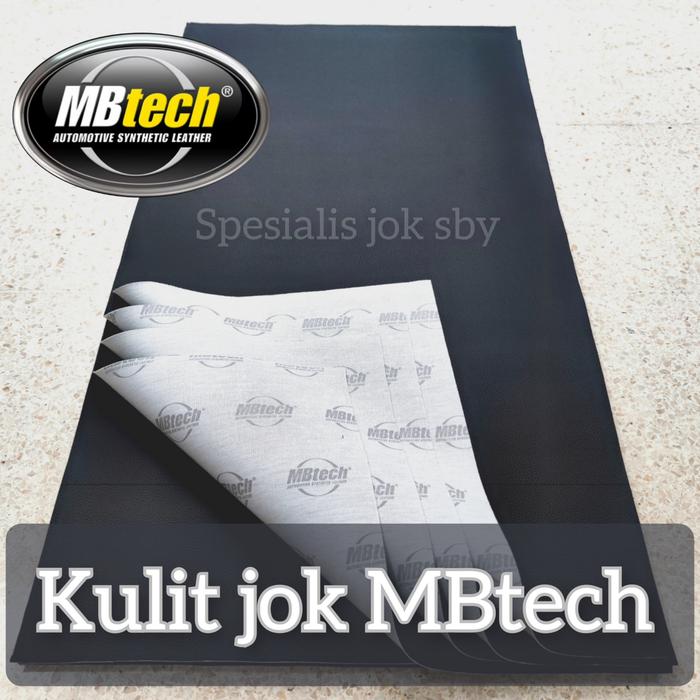 Jual kulit jok motor MBtech original Kulit jok motor hitam polos ...