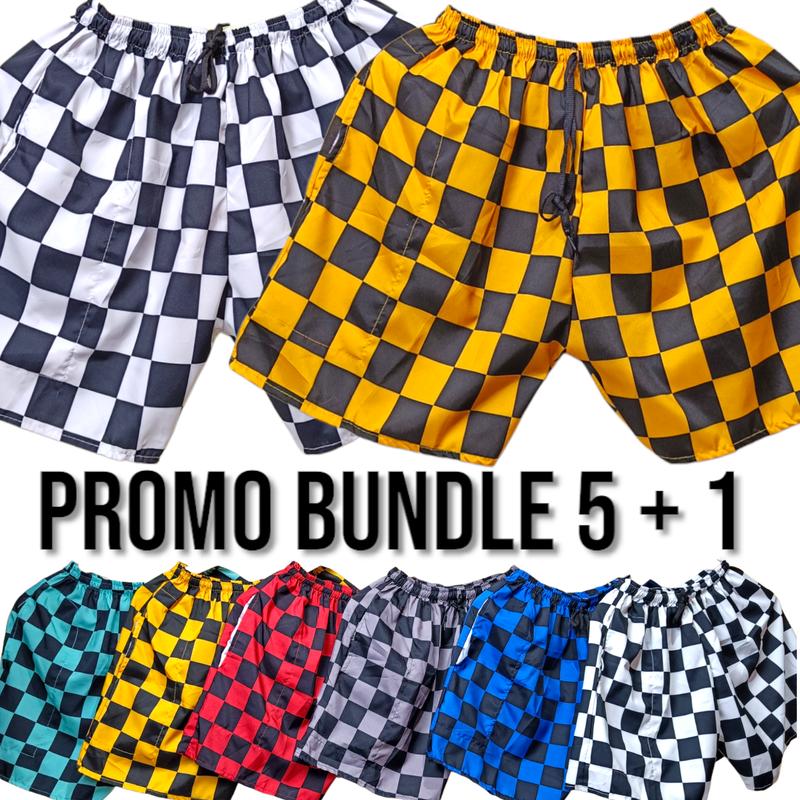 Taslan Shorts Printed Buy 5 Get 1 Free Negosyo Bundle Smooth - TikTok ...