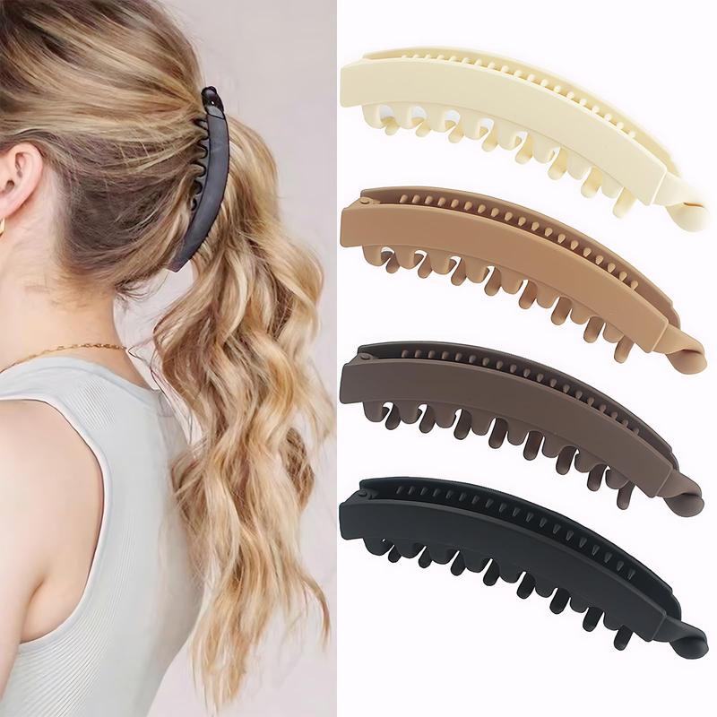 Banana Clip for Women and - Large Claw Clips Thick Hair - TikTok Shop