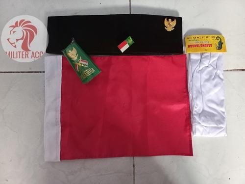 Perlengkapan Paskibra Satu Set Lengkap - Atribut Paskibraka Upacara ...