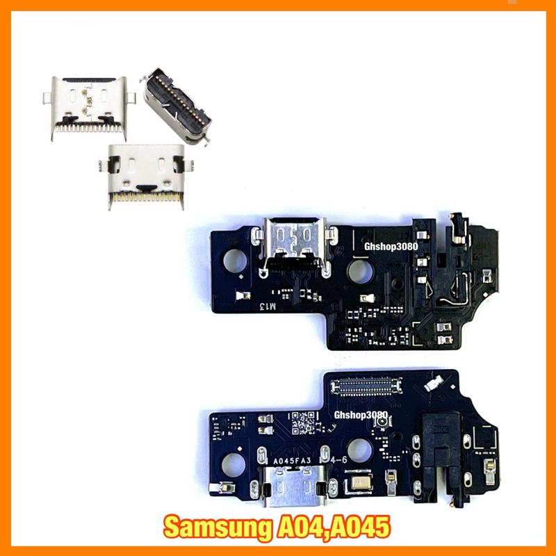 [ส่งฟรี] แพรชาร์จ, ตูดชาร์จเปล่า Samsung A04,A045,A045F งานแท้มีic ...
