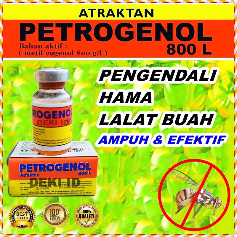 Petrogenol 800 L Perangkap Lalat Buah 5 ML Insektisida Atraktan - Shop ...