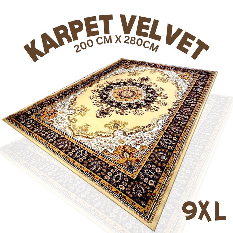 Karpet Velvet 200CM X 280CM 9XL SUPER BIG - TikTok Shop Malaysia