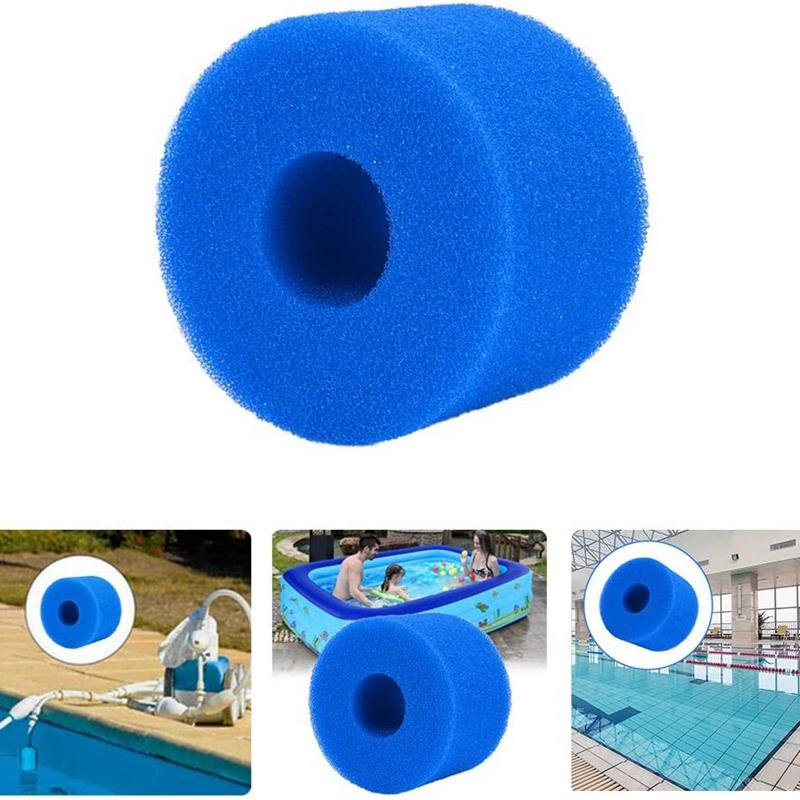 4Pack Foam Filter for Intex S1 Reusable Washable Foam Filter Swimming ...