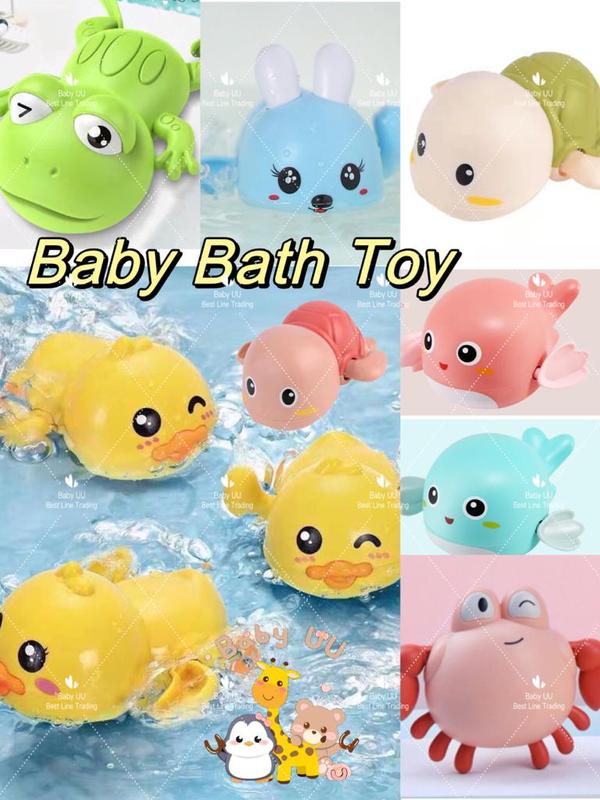 Baby Toys Bath Toy Clockwork Swimming Toys Mainan Bayi Maina - TikTok ...