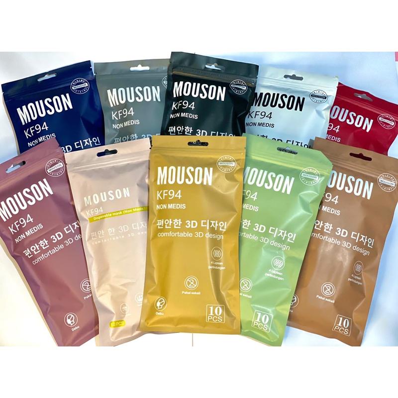 Masker KF94 Mouson isi 5pcs & 10pcs - Shop | Tokopedia