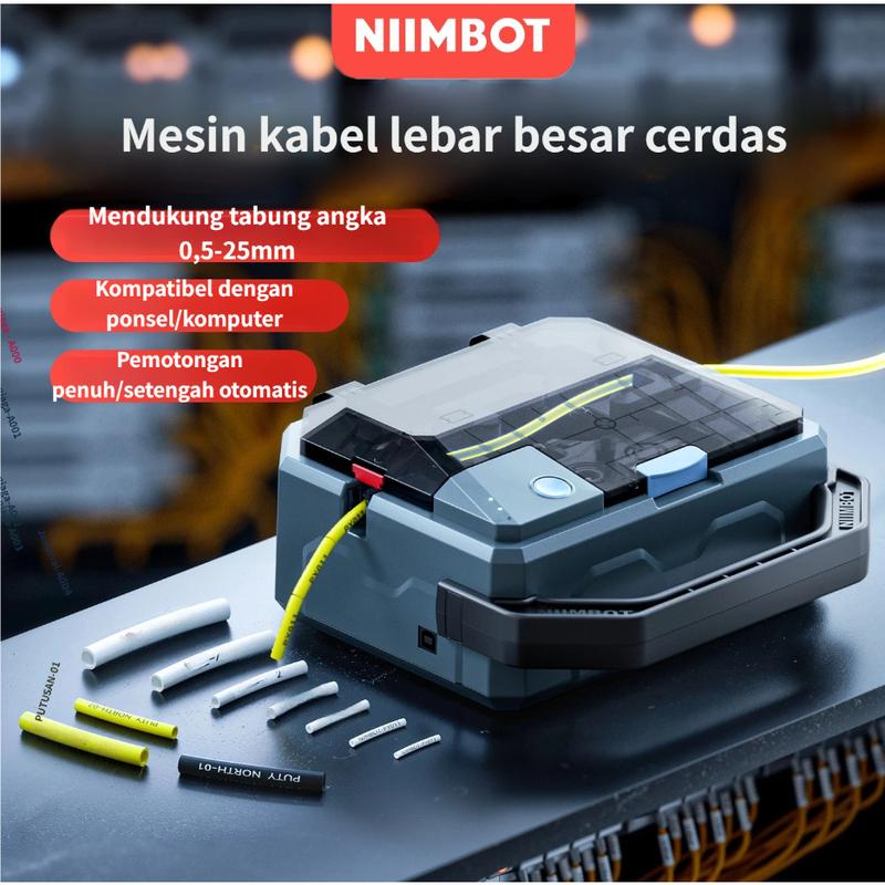 NIIMBOT C1 Mesin penanda kawat pintar, tabung angka, printer tabung ...