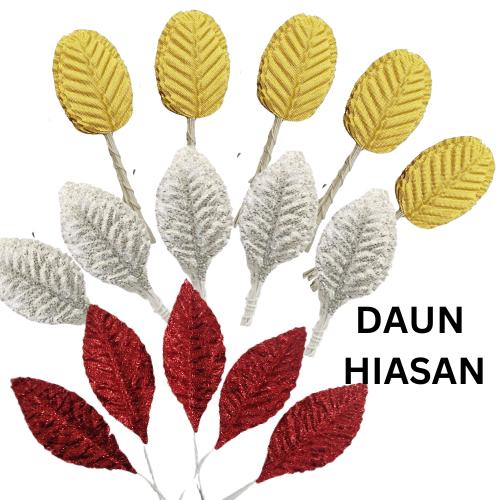 Daun emas Cucuk Sanggul Lintang / Gold Cloth Leaf/daun merdeka/daun ...
