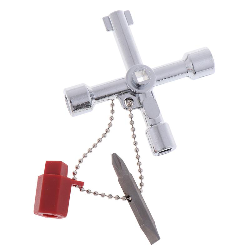 Electric Cabinet Cross Type Multifunctional Key Wrench Triangle ...