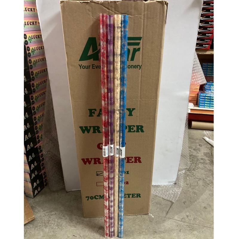 Astar Fancy Gift Wrapper 70CM x 1 Meter (A 7001) / Pembalut Hamper ...