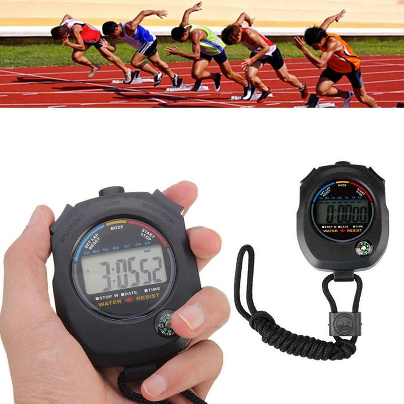 Timer Fitness Running Electric Watch Cycling Stopwatch Games - TikTok ...