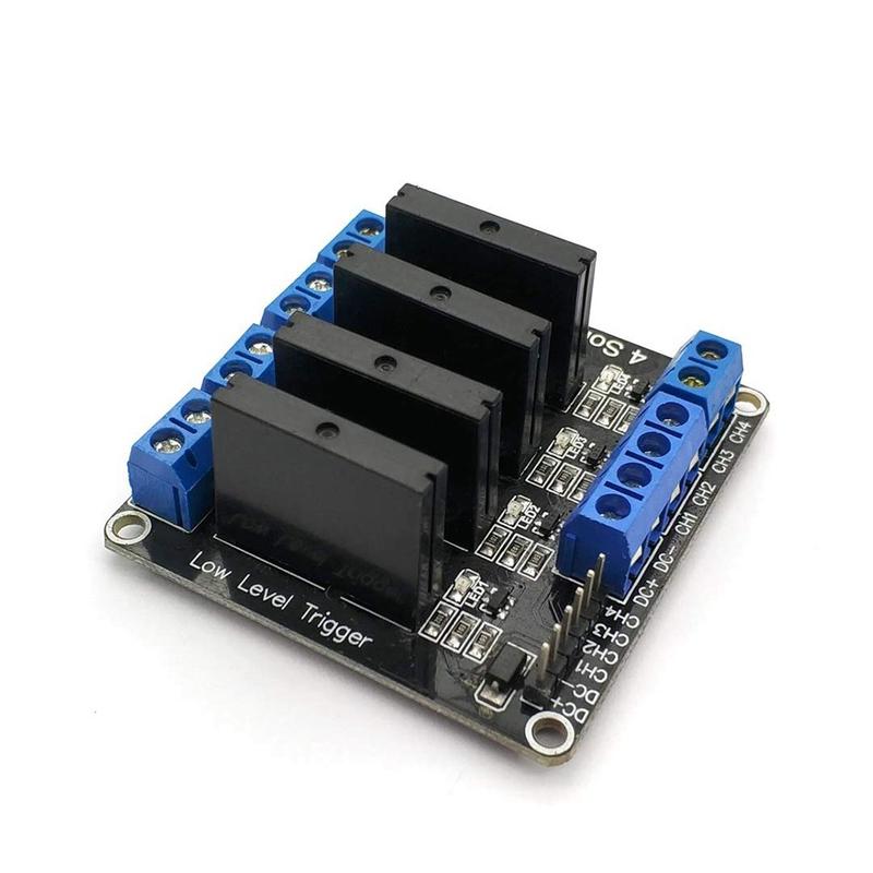 2PCS 4 Channel Relay Module 5V DC Solid State Relay, Low Level - TikTok ...