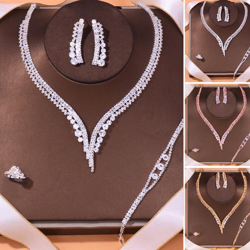 Set barang kemas mewah untuk wanita, 1 set, elegan, berkilat - TikTok ...