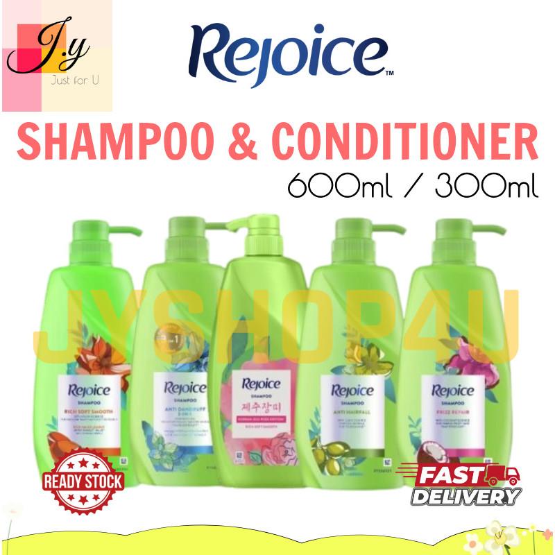 READY STOCK!!! Rejoice Anti Dandruff Hair Shampoo 600ml Conditioner ...