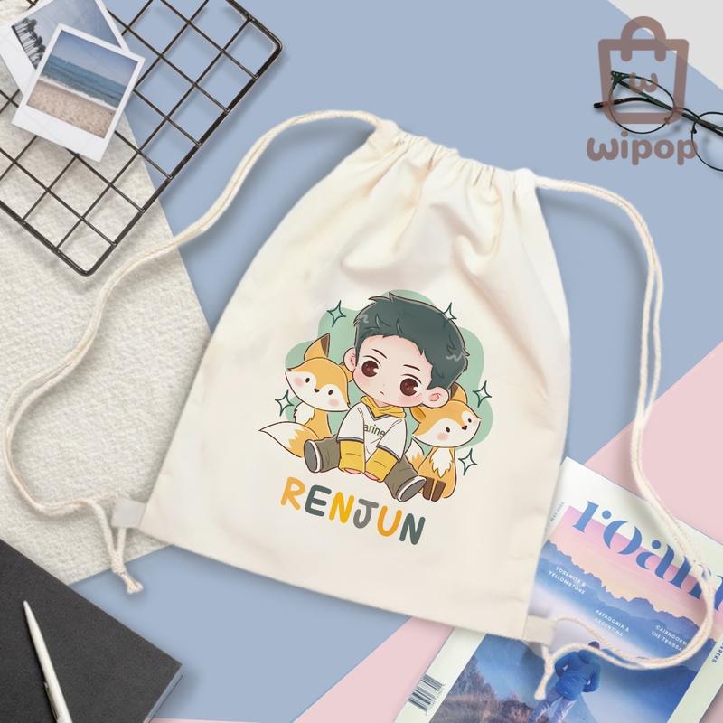 Tas Serut Kanvas Motif NCT DREAM / String Bag Canvas - Shop | Tokopedia