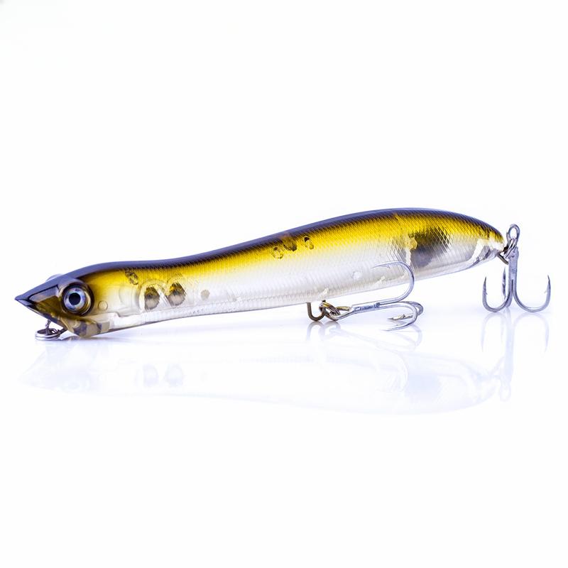 Artificial 3D Eye Popper Bionic Lure 12cm/17.8g Surface Floating ...