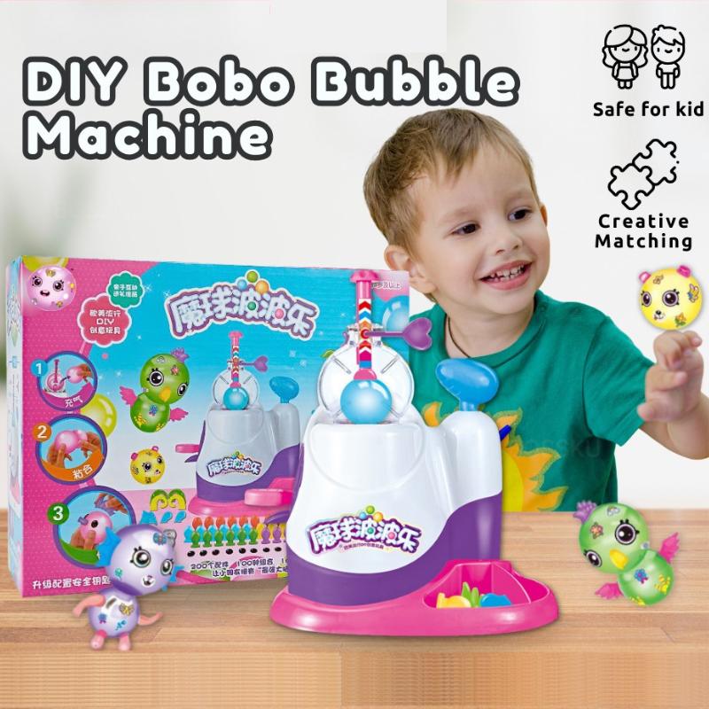 Inflatable Balloon Handmade Bubble Machine Sticky Bobo Toy Mesin ...