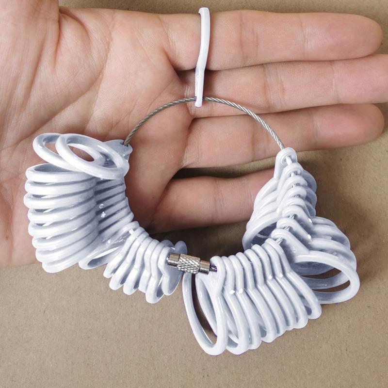 1SET Ring measure 1-33 Plastic Vinger Ring Sizing Meten Gaug - TikTok ...