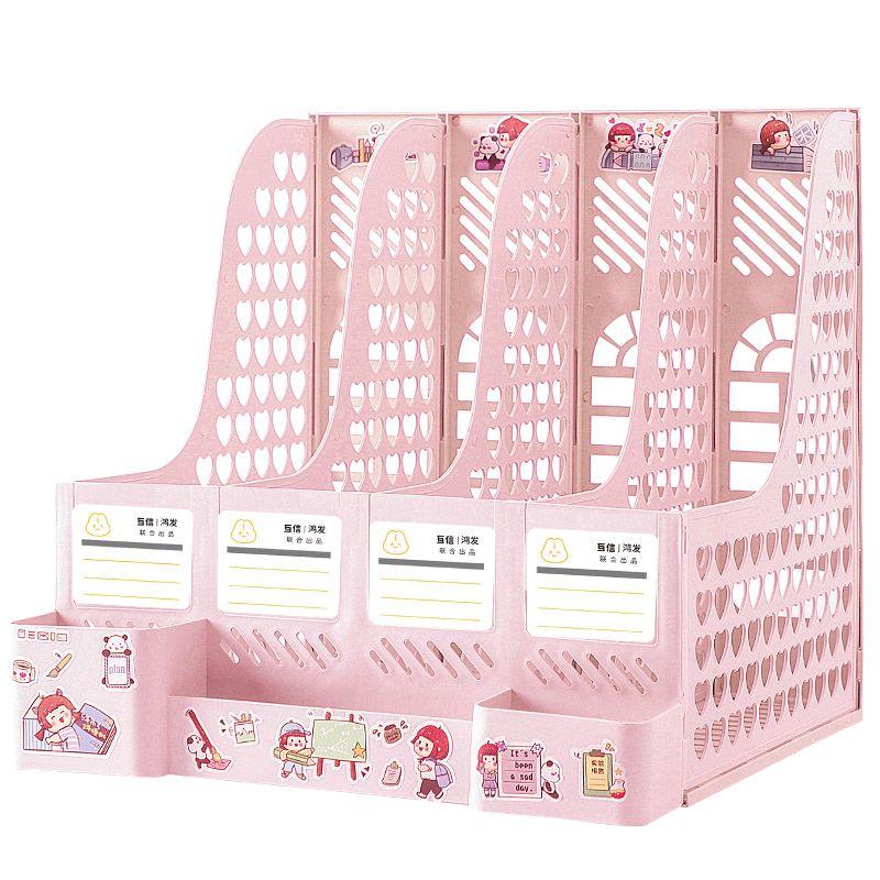 Rak Fail, Tebal, dengan Kotak Fail, Kotak Penyimpanan Desktop, - TikTok ...