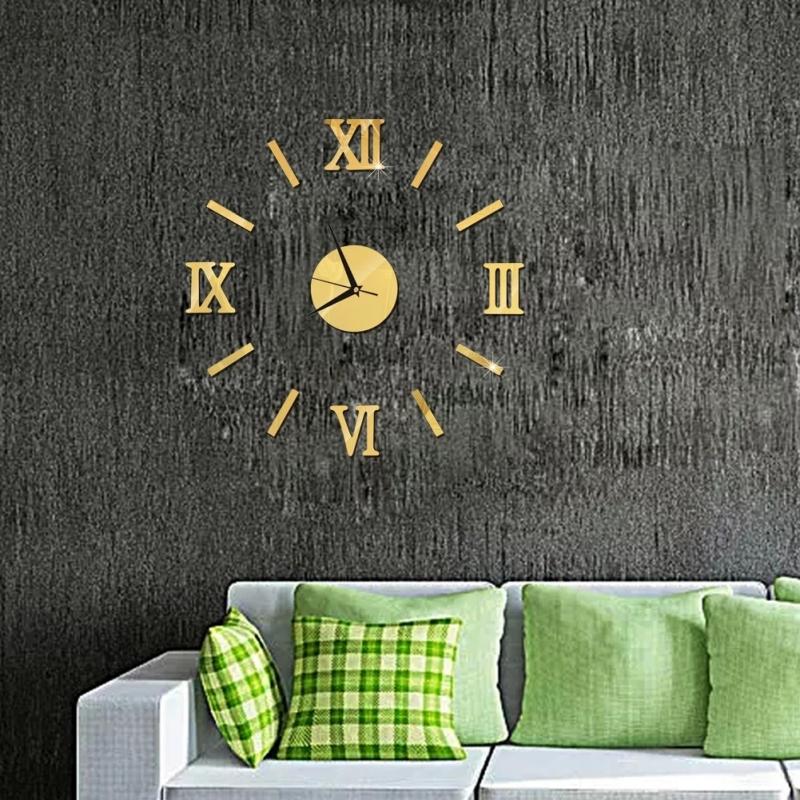 Jam Roman Nordic, Reka Bentuk Kreatif, untuk Bilik Tidur dan - TikTok ...