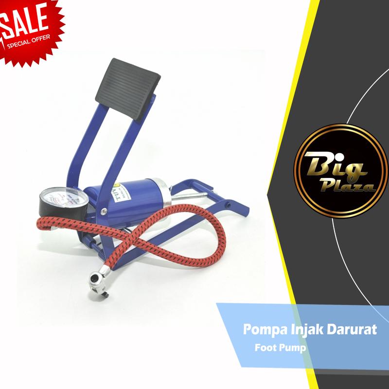 0304 Pompa Injak Darurat Foot Pump Untuk Ban Mobil Motor Sepeda - Shop ...