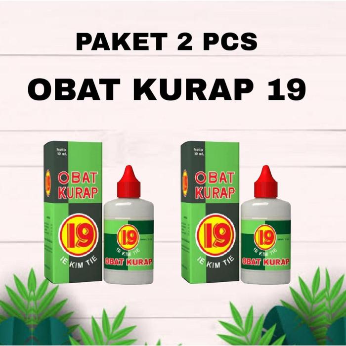 Promo [ BPOM ] Paket 2 Pcs Obat Kurap 19 Cair - Obat Cair Panu Kadas ...