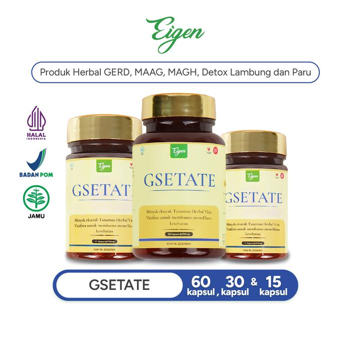 Promo Eigen GSetate - Produk Herbal GERD, MAAG, MAGH, Detox Lambung dan ...