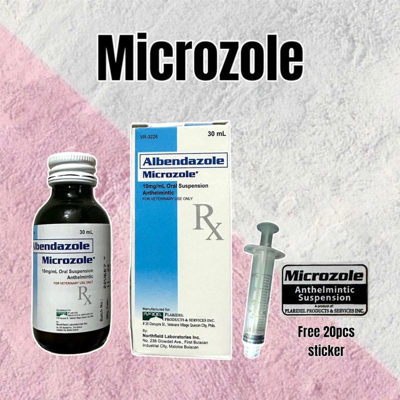 Microzole Dewormer Albendazole 30ml. - TikTok Shop Philippines