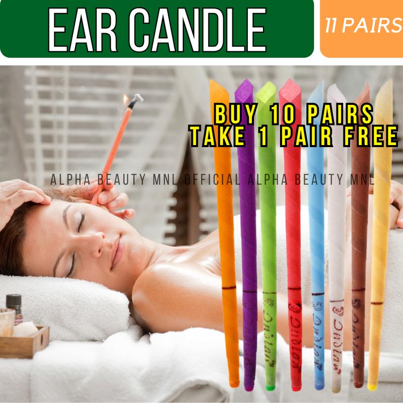 BUY 10 TAKE 1 PAIR FREE EAR CANDLE Ear Wax Remover Prevent Plugged ...