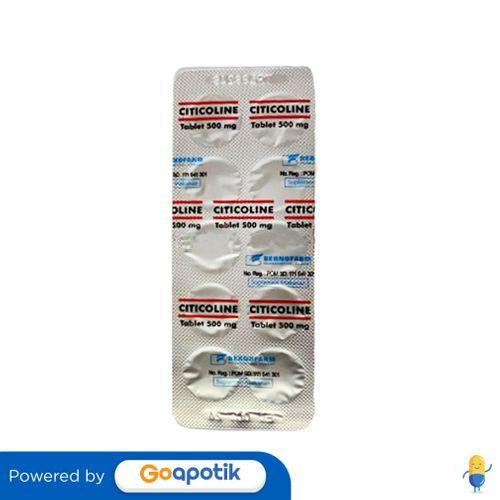 Jual CITICOLINE BERNOFARM 500 MG STRIP 10 TABLET - Kota Bekasi - Apotek ...