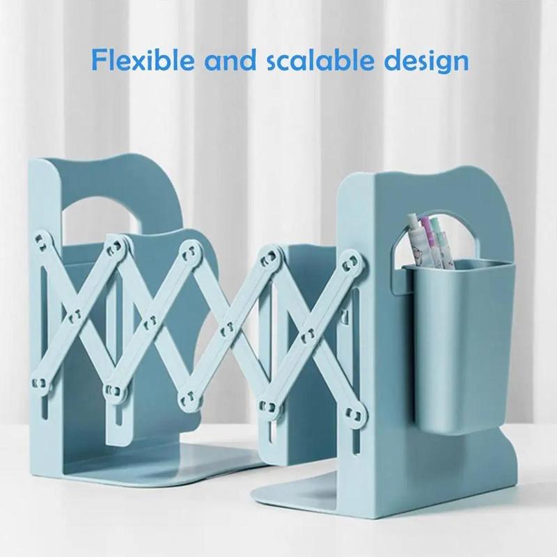 Retractable Bookends For Shelves Book Support Stand Adjustable - TikTok ...