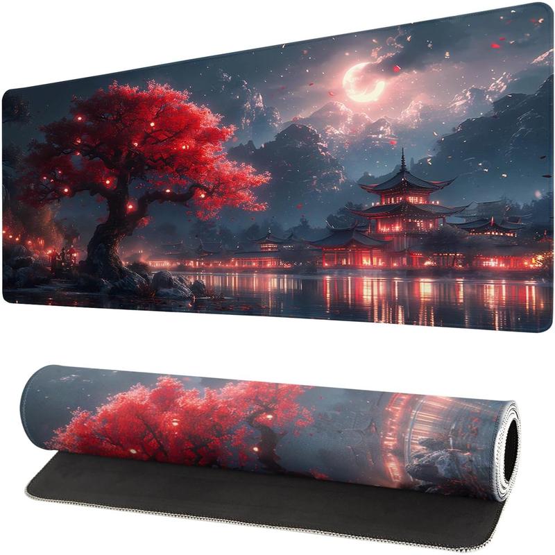 Gaming Pad Desk Pad,Extended Big Pad,31.5x11.8 Inch Long Computer ...