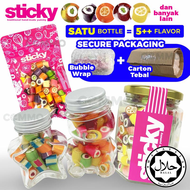 STICKY Candy Coklat [BUBBLE+CARTON WRAP] Halal Gula-gula Viral Gula ...