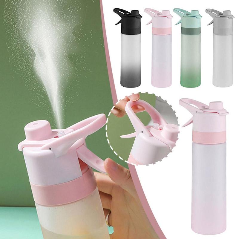 Botol Air Semburan Udara, Kapasiti Besar 650ml, Cawan Plastik, - TikTok ...