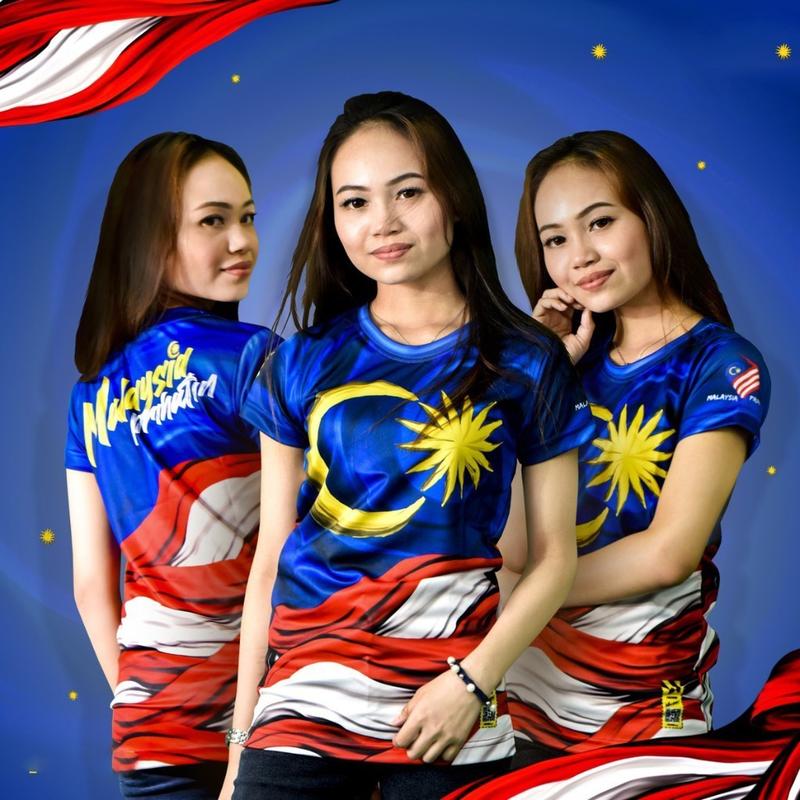 Baju Merdeka Malaysia, Cepat Kering, Baju-T Uniseks, Koleksi - TikTok ...