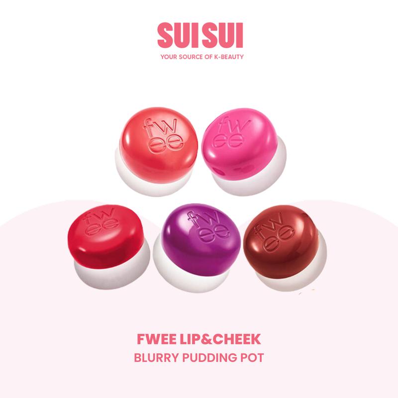 Fwee Lip & Cheek Blurry Pudding Pot 5g - Blurring Lip Cosmetic - TikTok ...