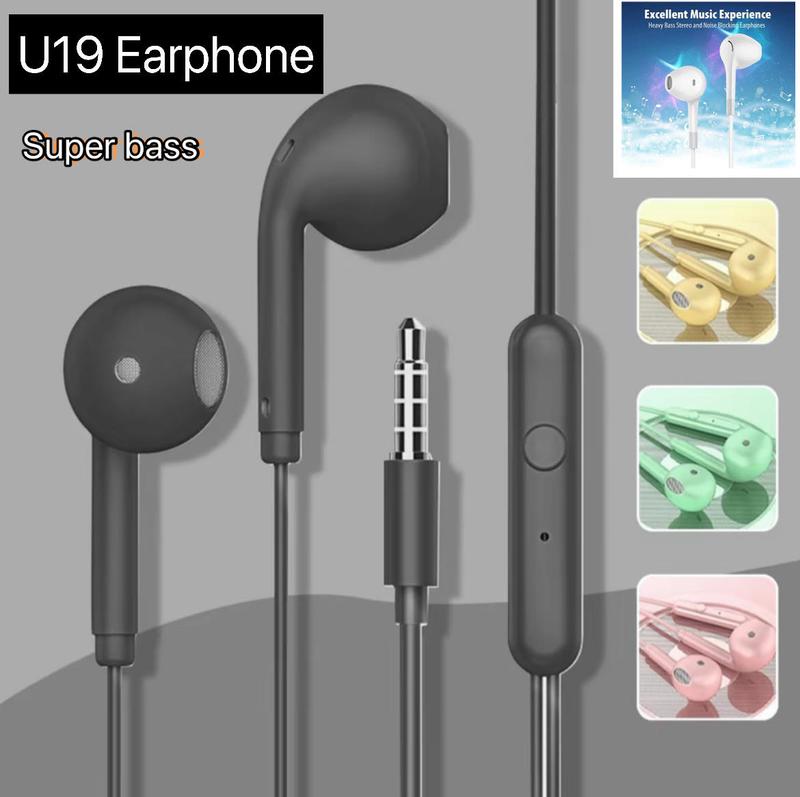 AJ MT U19 Earphone Macaroon color Super bass loud sound with - TikTok ...