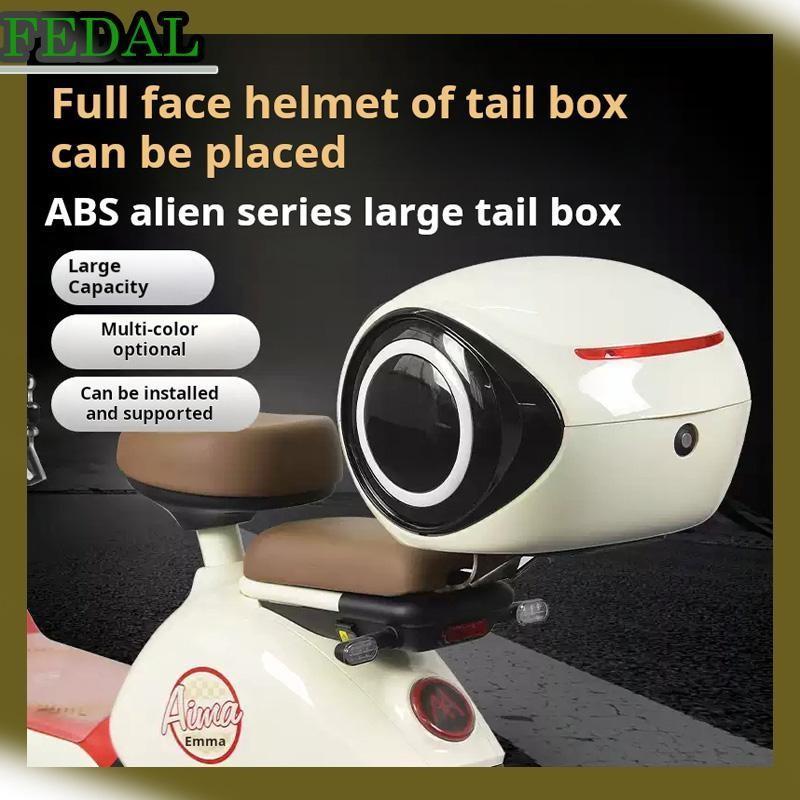 Alien Tail Box Siput Double-layer Waterproof Universal Motorcycle ...