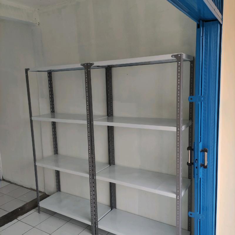 Rak besi 4 susun tinggi 2 meter putih Dapat dilipat Kokoh - Shop ...