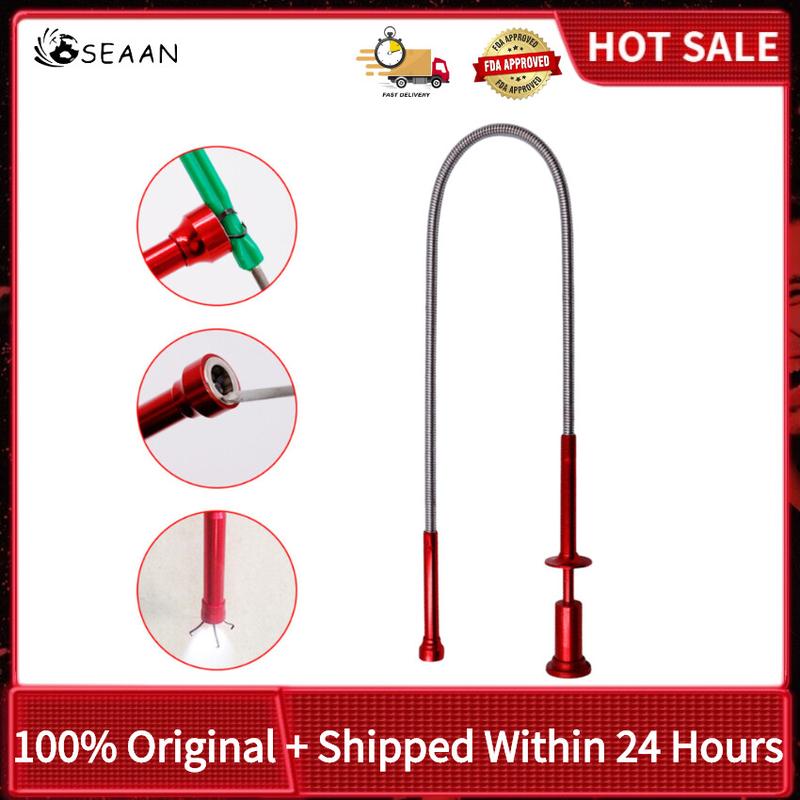 Magnetic Flexible Pick Up Tool Sewer Cleaning Pickup Tools Long ...
