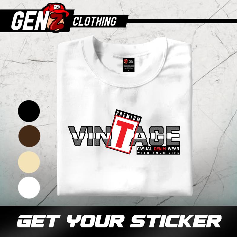 Vintage- GenZ Clothing Premium Quality Shirt and Premium Print - TikTok ...