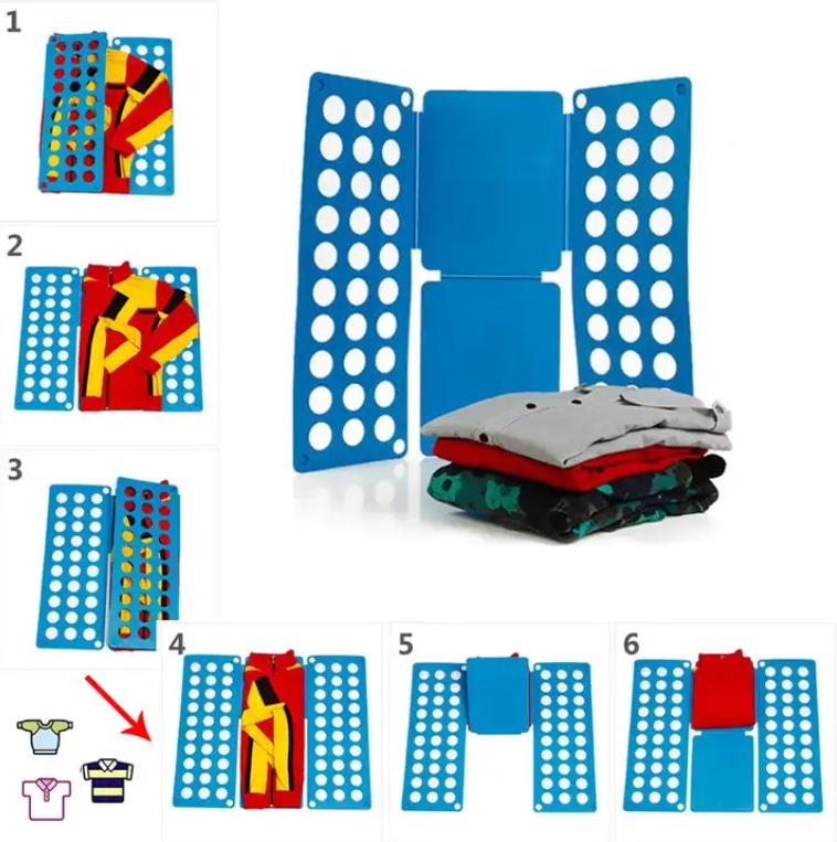 Household clothes folder Cloth Folder Plastic Folding Board Shirt ...